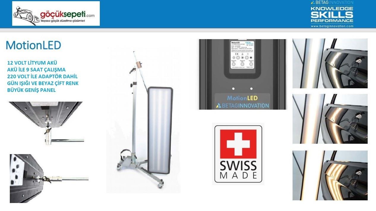 BETAG MOTION PDR LED LAMBA 12 Volt Akülü ve 220 Volt - Göçük Sepeti ...